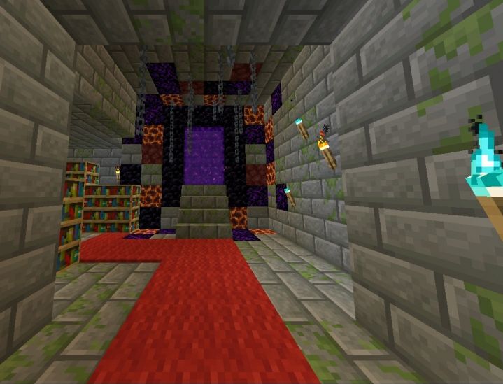 Made this nether portal design for my new dungeon | Scrolller