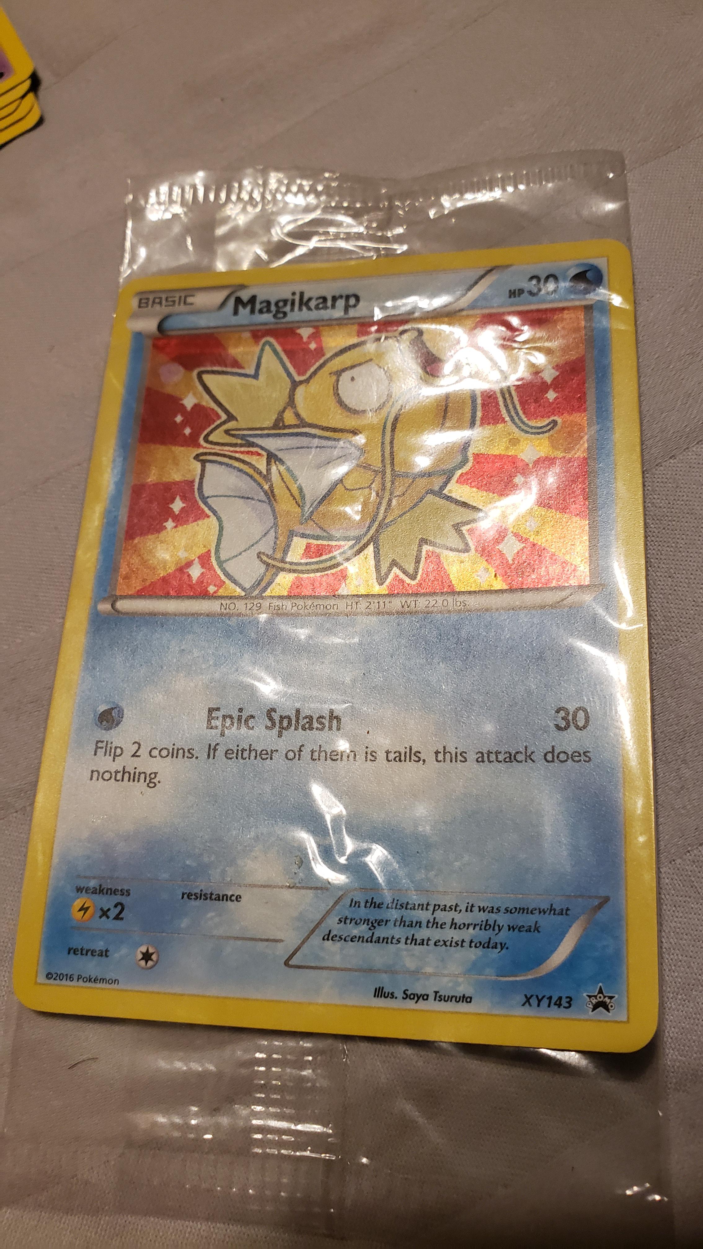 Magikarp xy143 target promo | Scrolller