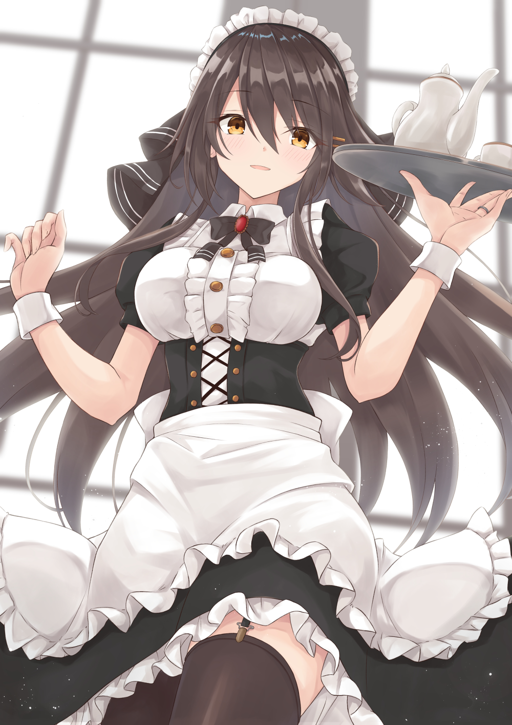 Maid Haruna | Scrolller