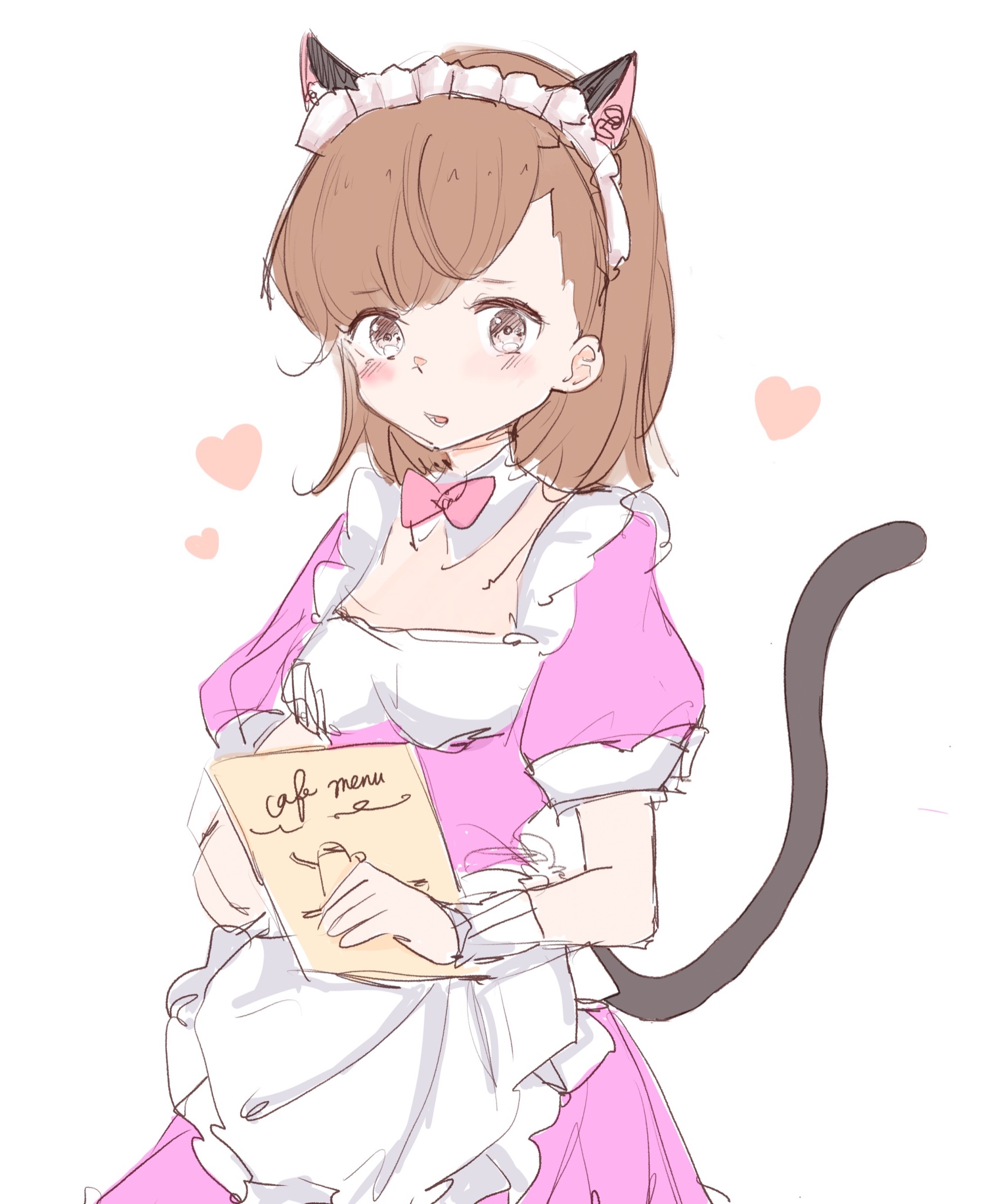 Maid Mikoto (nekomimi version) | Scrolller