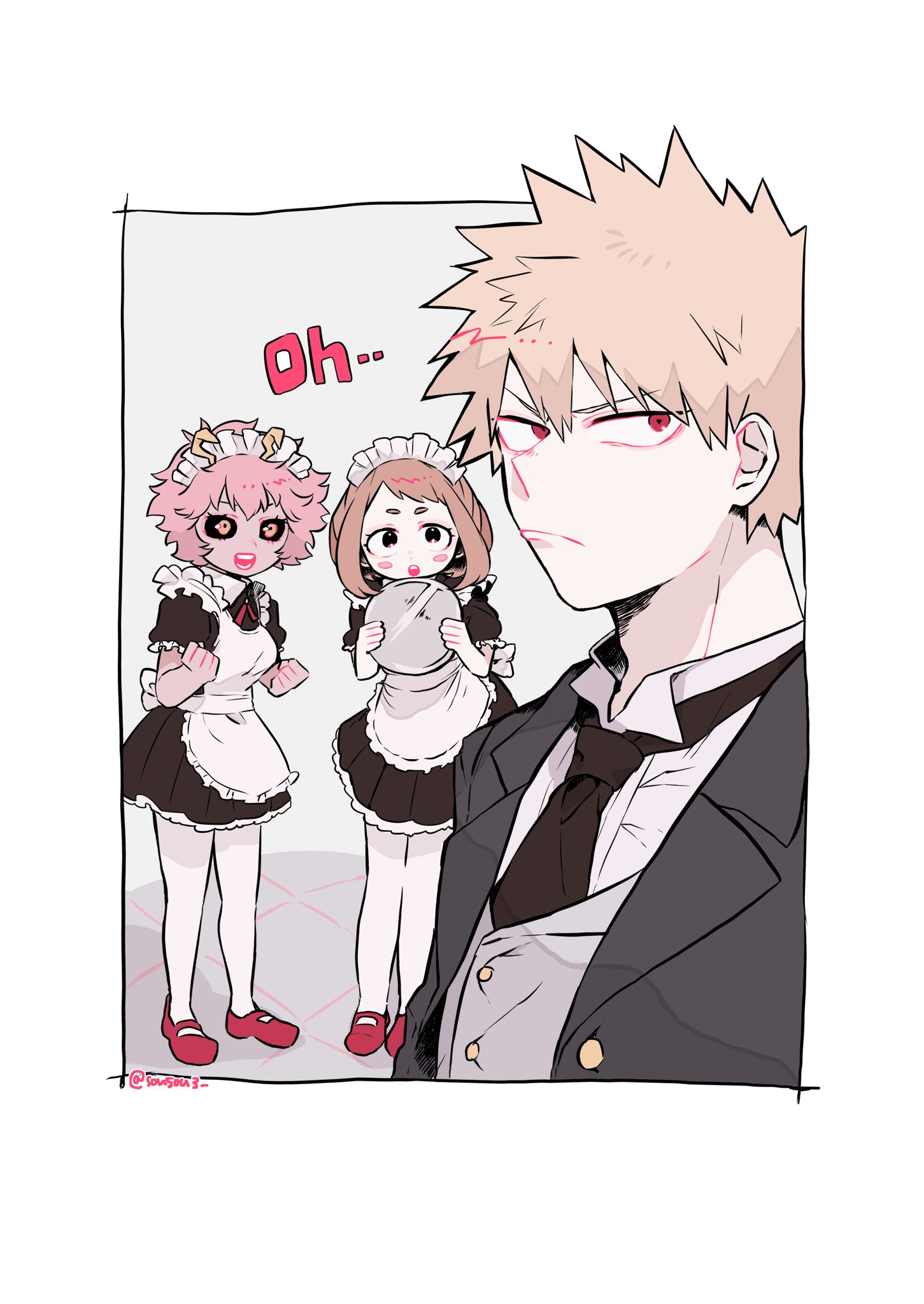 Maid mina enjoying the sights | Scrolller