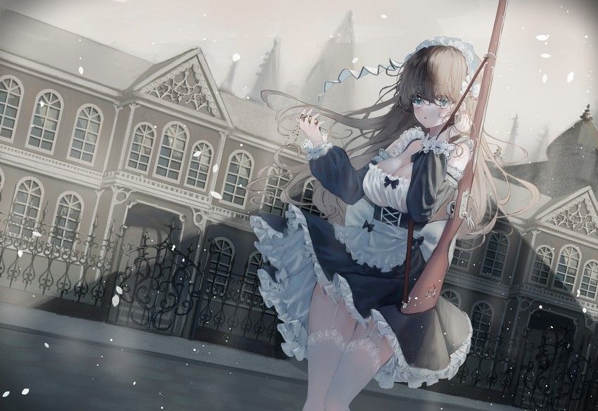 Maid ready to defend her master | Scrolller