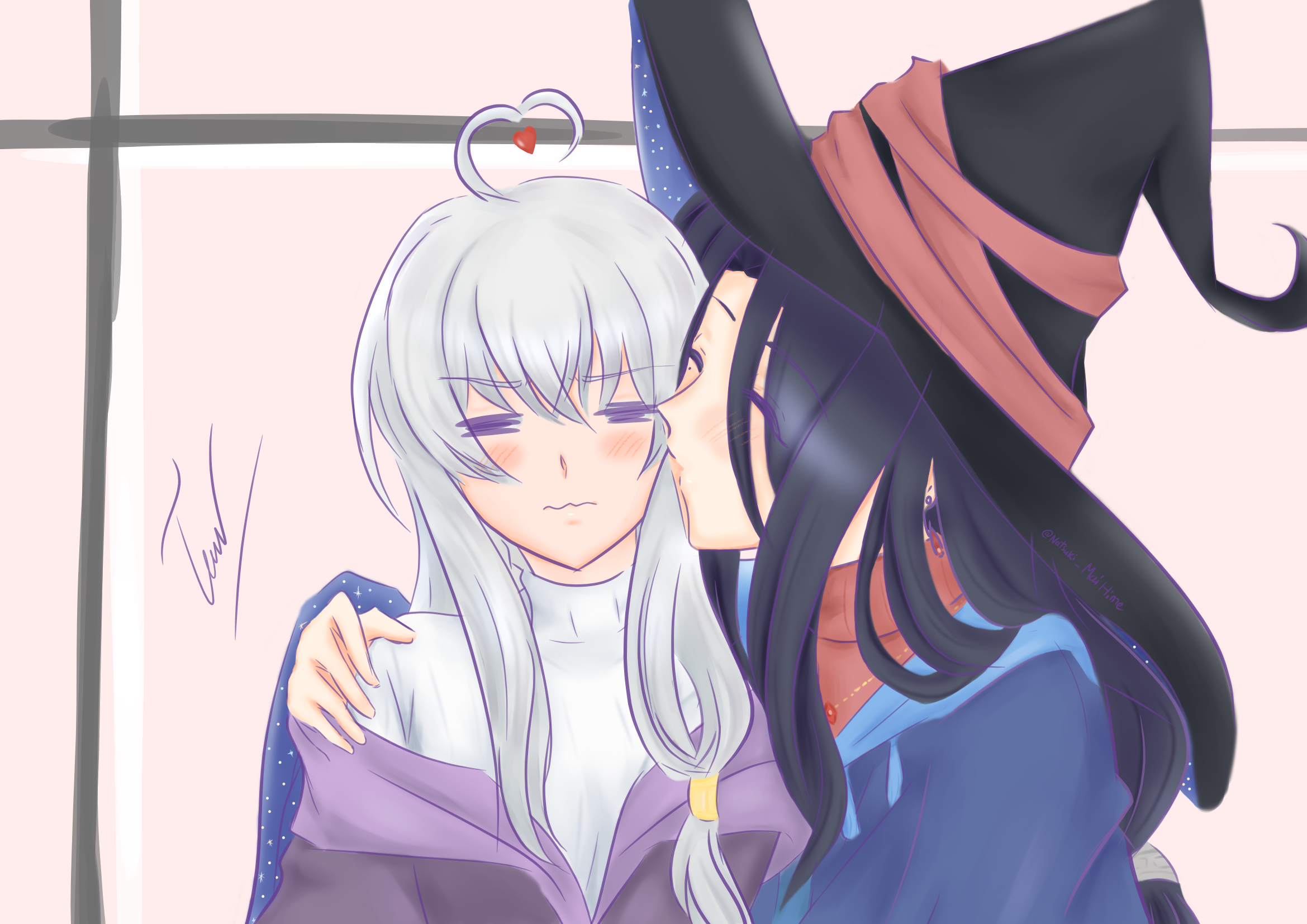 [Majo no Tabitabi][OC] Fran-sensei teasing Elaina | Scrolller