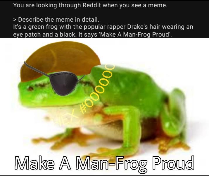Make a frog man proud | Scrolller