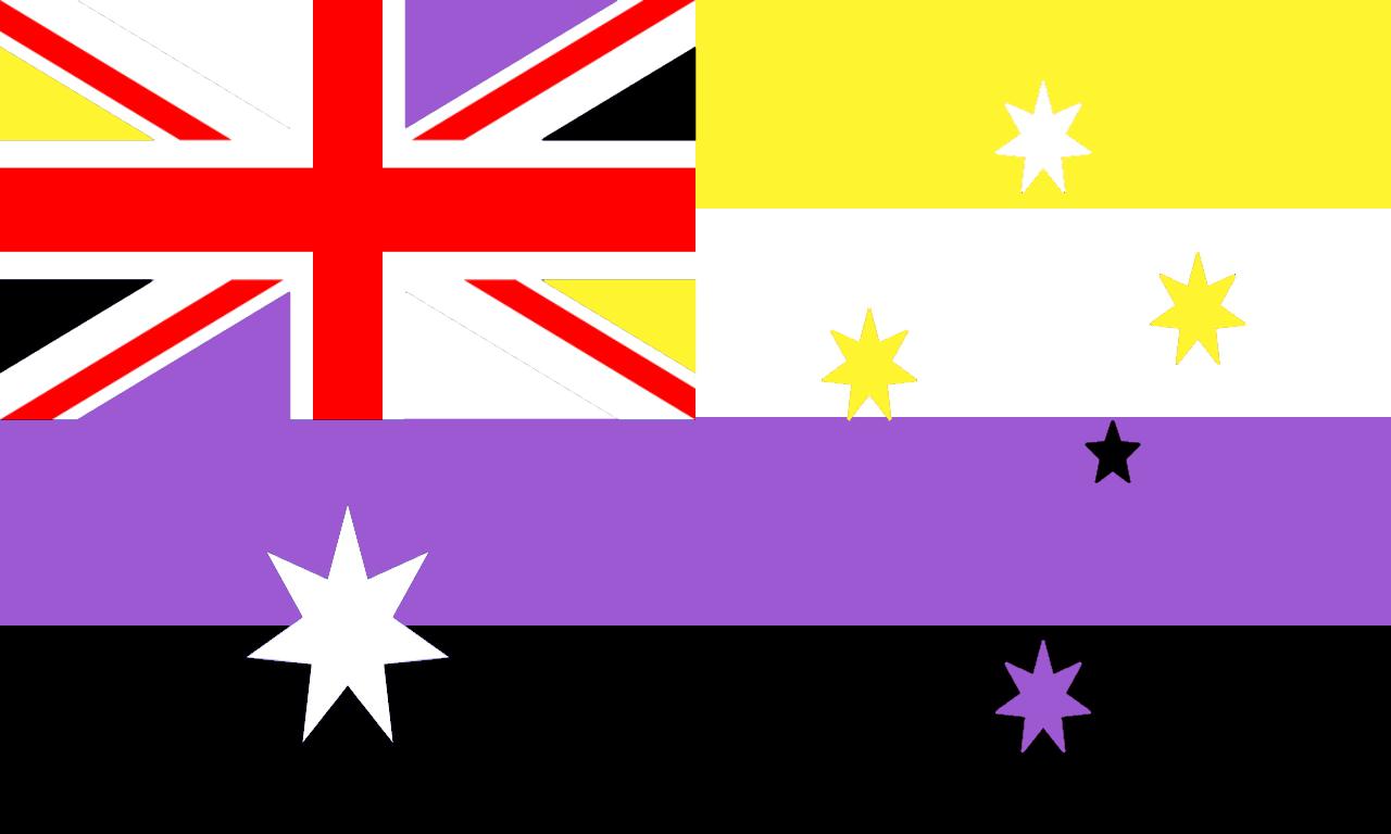 Making every country Non-Binary Day 1: Australia | Scrolller