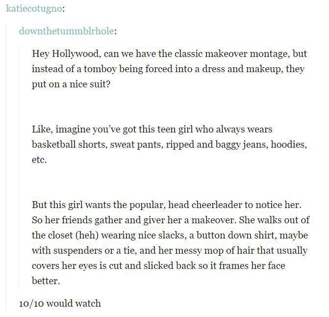 Making over the makeover montage | Scrolller