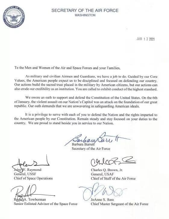 Making the rounds via email yesterday. Proud to be a civilian Airman ...