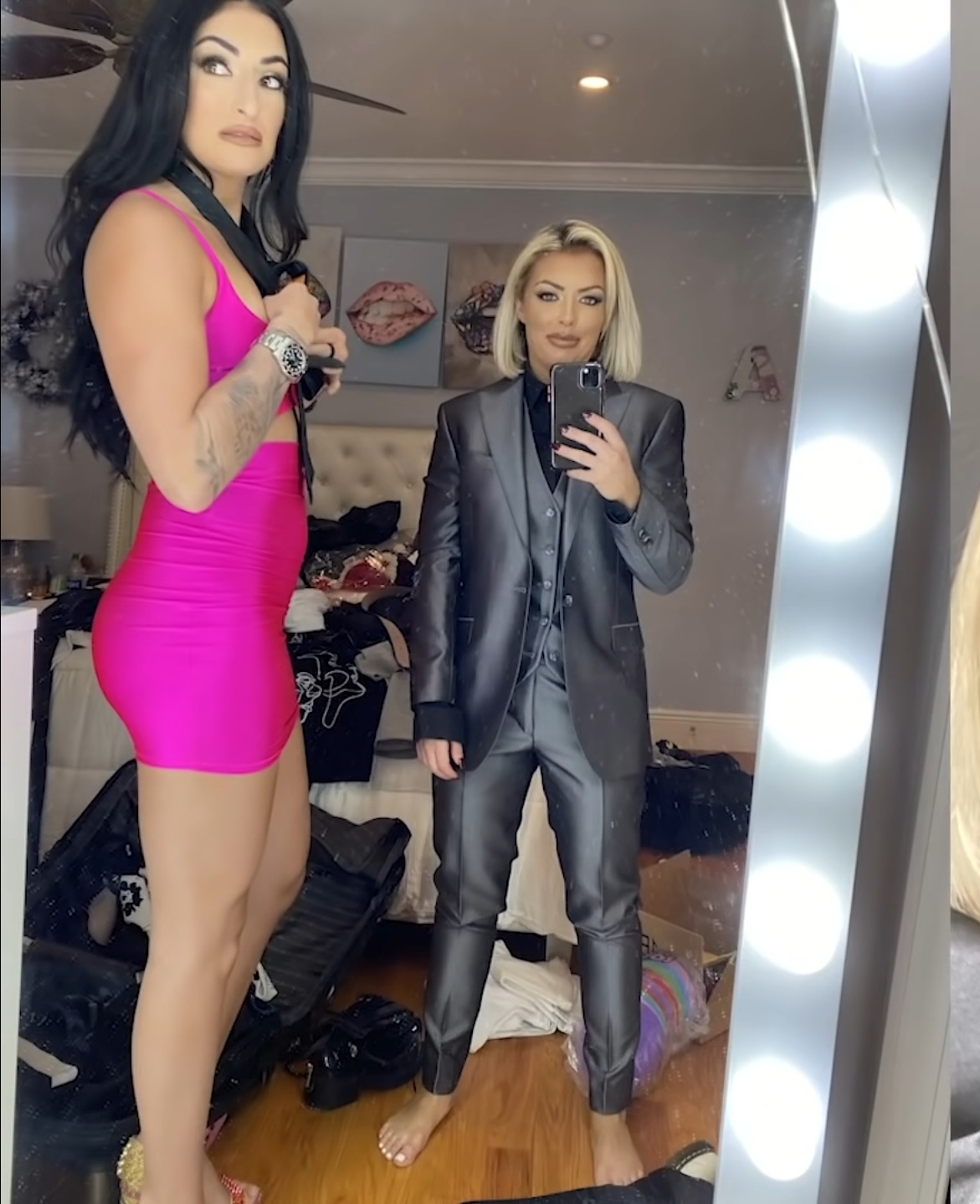 Mandy in Sonya's Suit | Scrolller