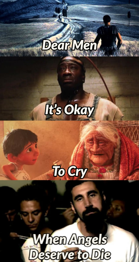 Manly tears | Scrolller