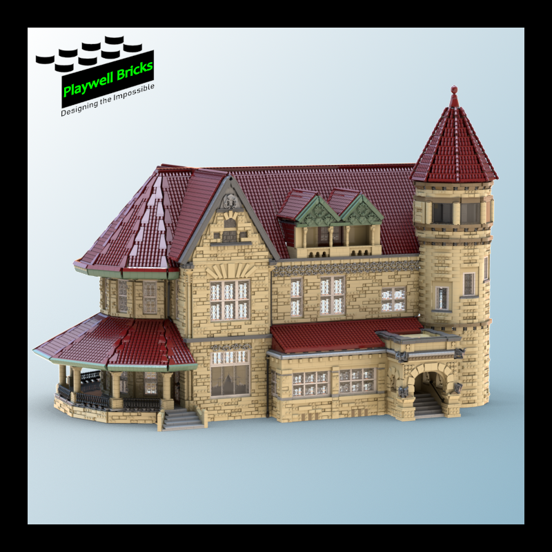 Mansion Design - Front Facade | Scrolller