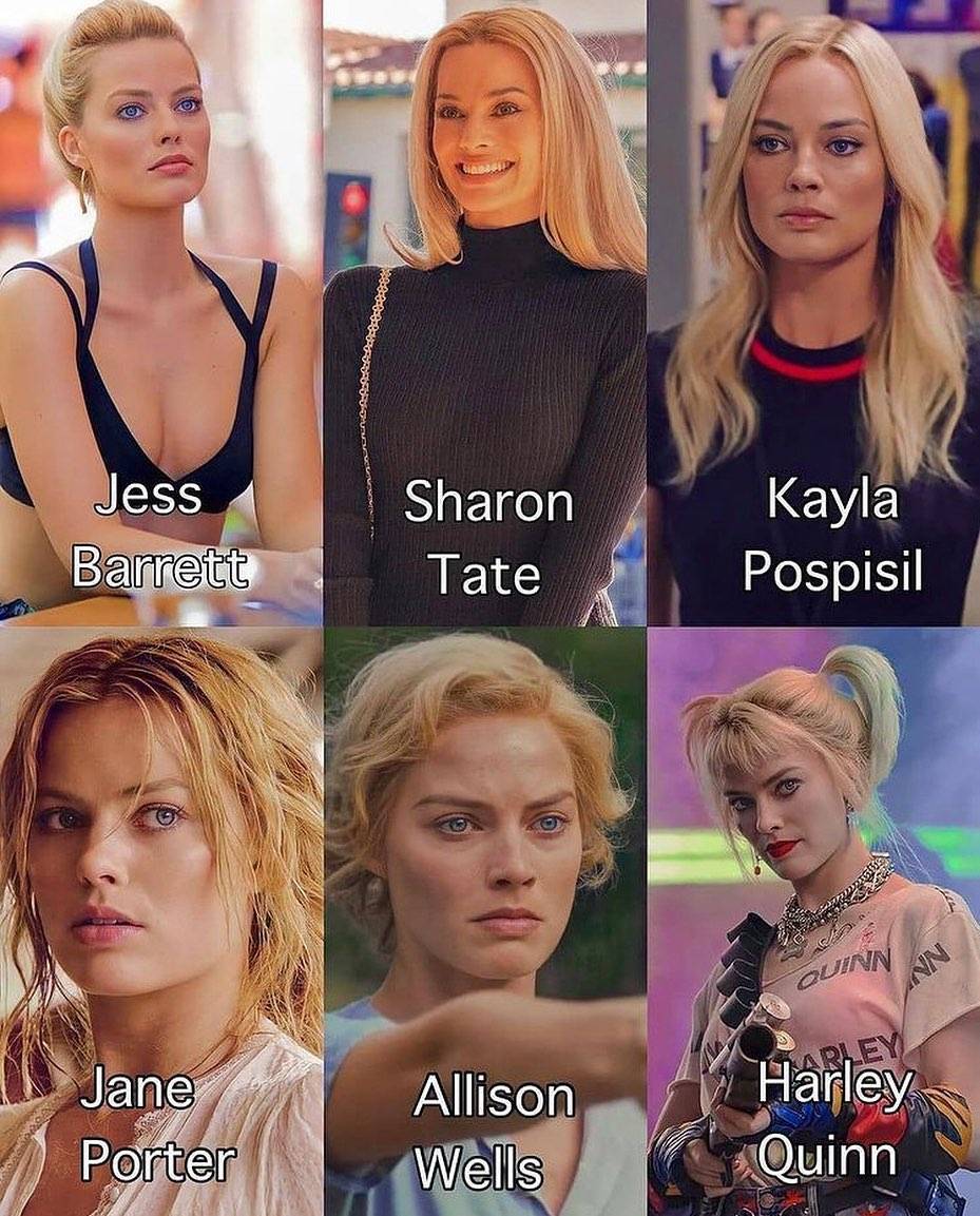 Margot Robbie characters | Scrolller