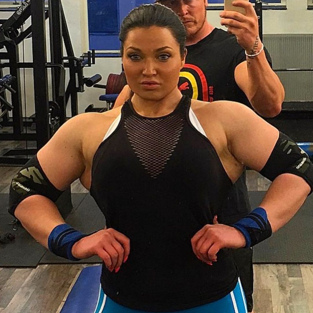 @marianamayakonda weighing ~211 lb. or 96 kg. | Scrolller