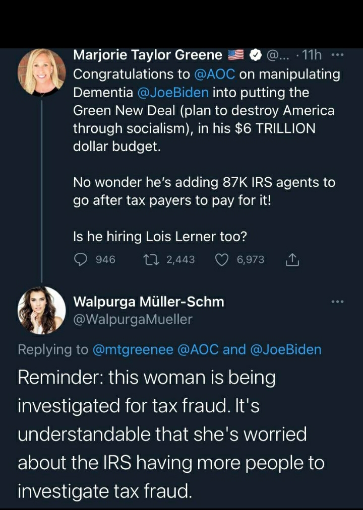 Marjorie is a coward Republican. | Scrolller