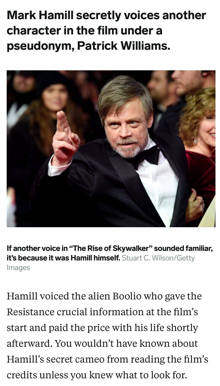 Mark Hamill voiced Boolio! | Scrolller