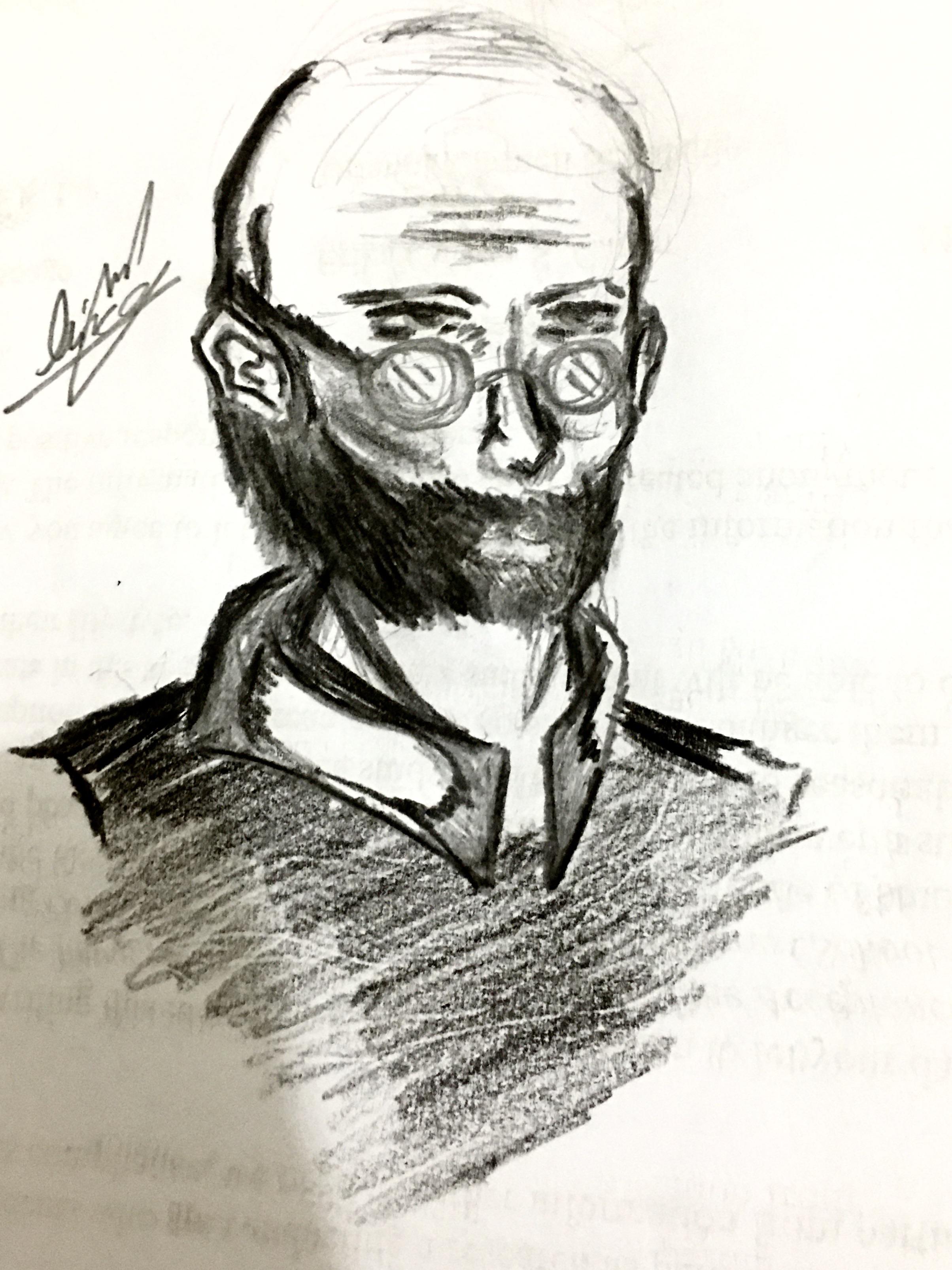 “Mark Question”, Sketch of my OC | Scrolller