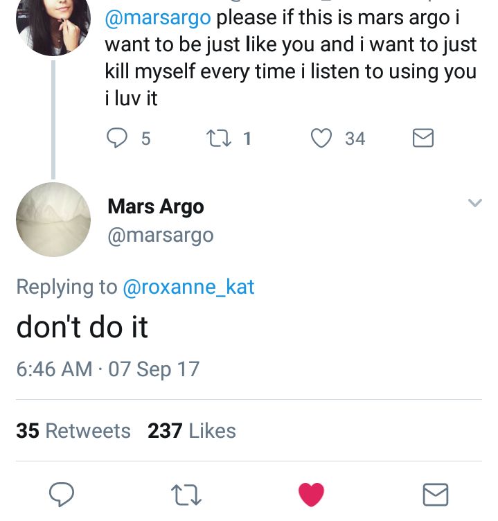 Mars active on Twitter fairly recently | Scrolller