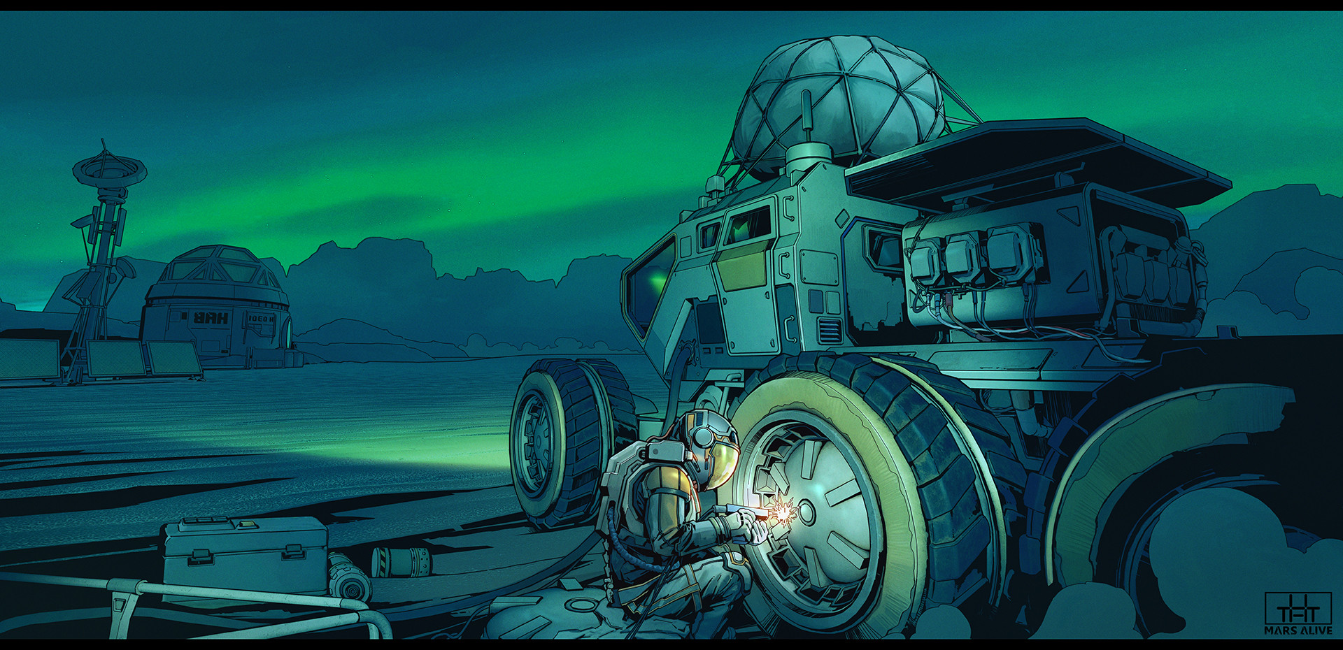 Mars Rover by Yulin Li | Scrolller