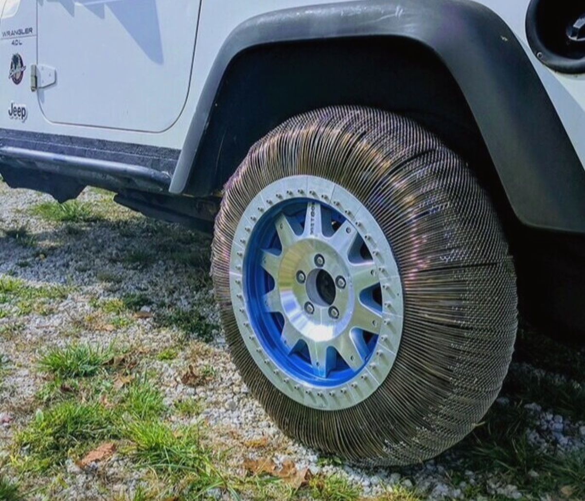 Mars Rover derived Smart Tire | Scrolller