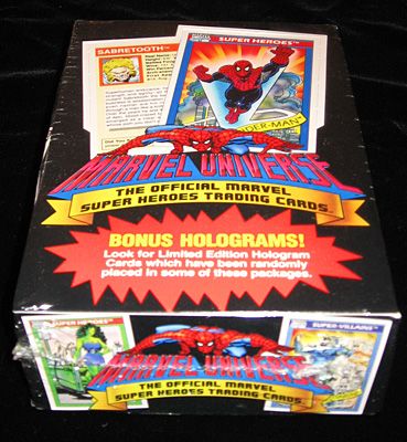 Marvel Universe Series I Trading Cards Box | Scrolller