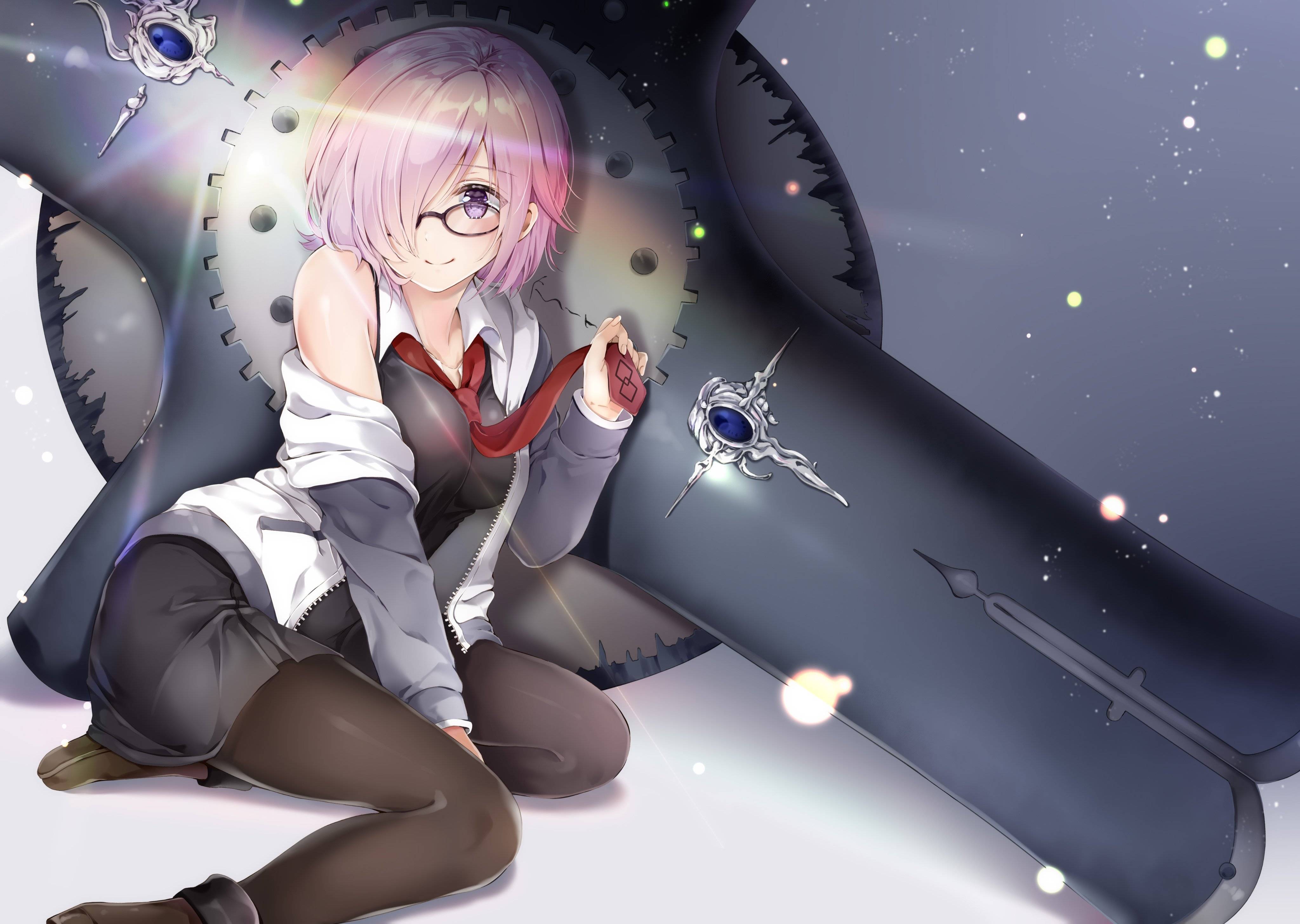 Mashu with her Shield | Scrolller