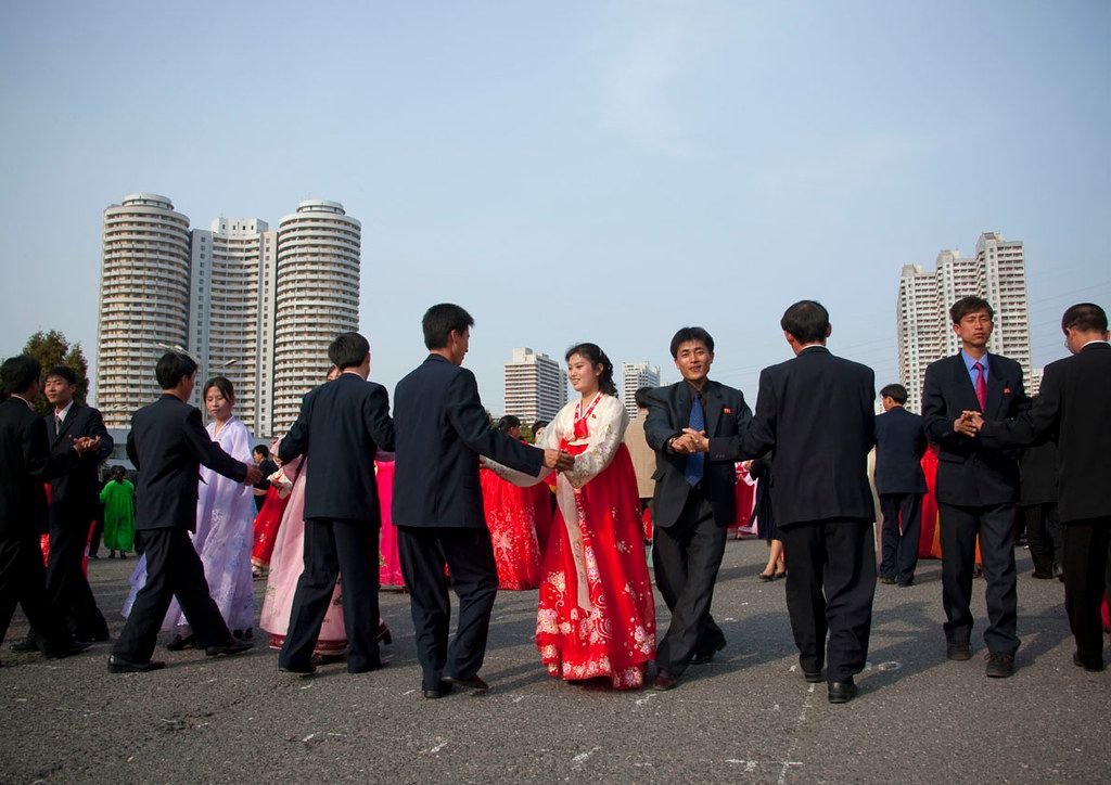 Mass Dance in Pyongyang | By Eric Lafforgue [1024x724] | Scrolller