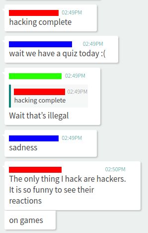 Master hacker in my high school python class | Scrolller