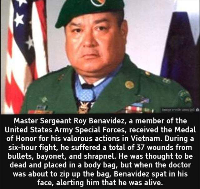 Master Sergeant Roy Benavidez | Scrolller