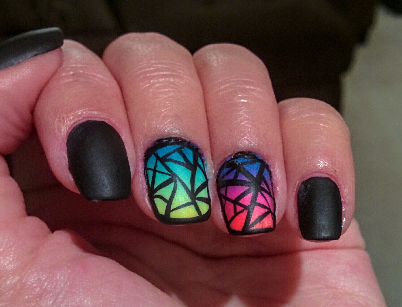 Matte Black or Neon Gradient? How about both? | Scrolller