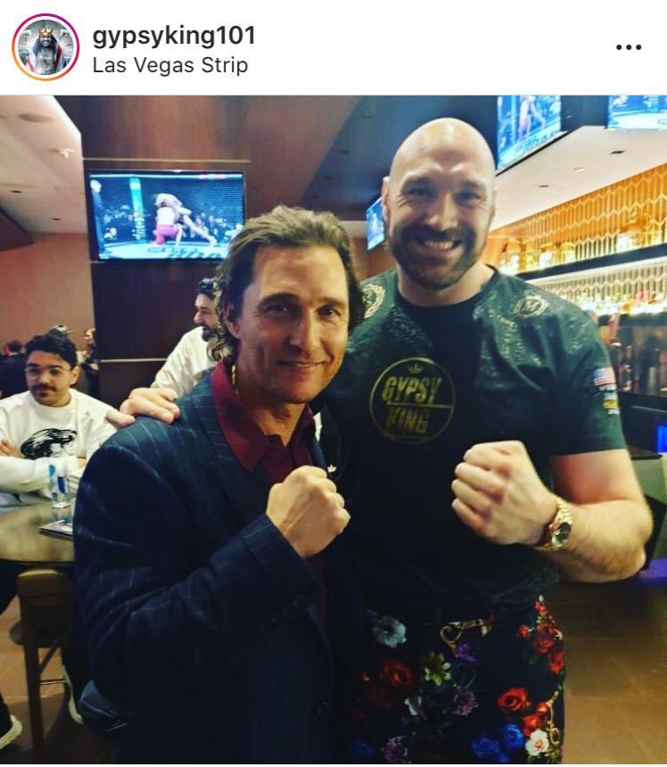 Matthew McConaughey poses with a fan. | Scrolller