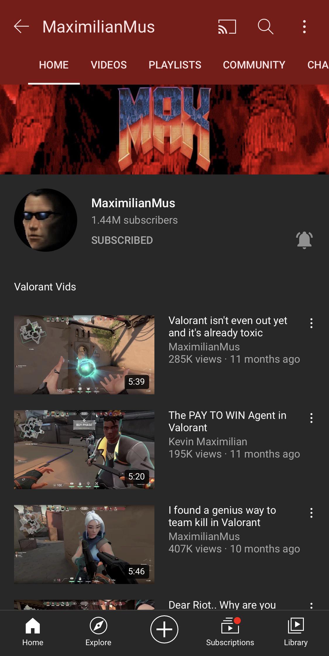 MAX IS BACK | Scrolller