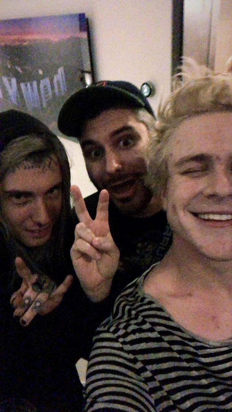 Max with Ghostemane and Ethan from H3H3 Productions. Legendary. | Scrolller