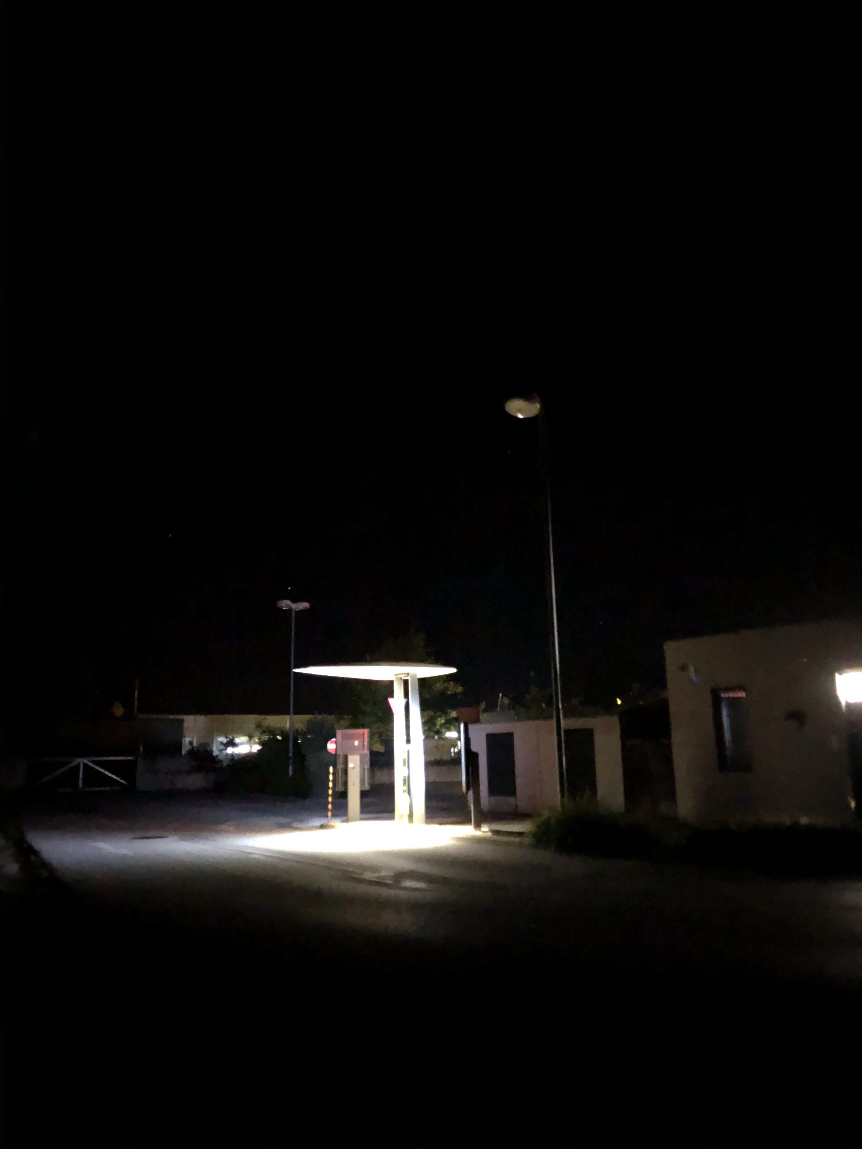 mc donalds drive in at night | Scrolller