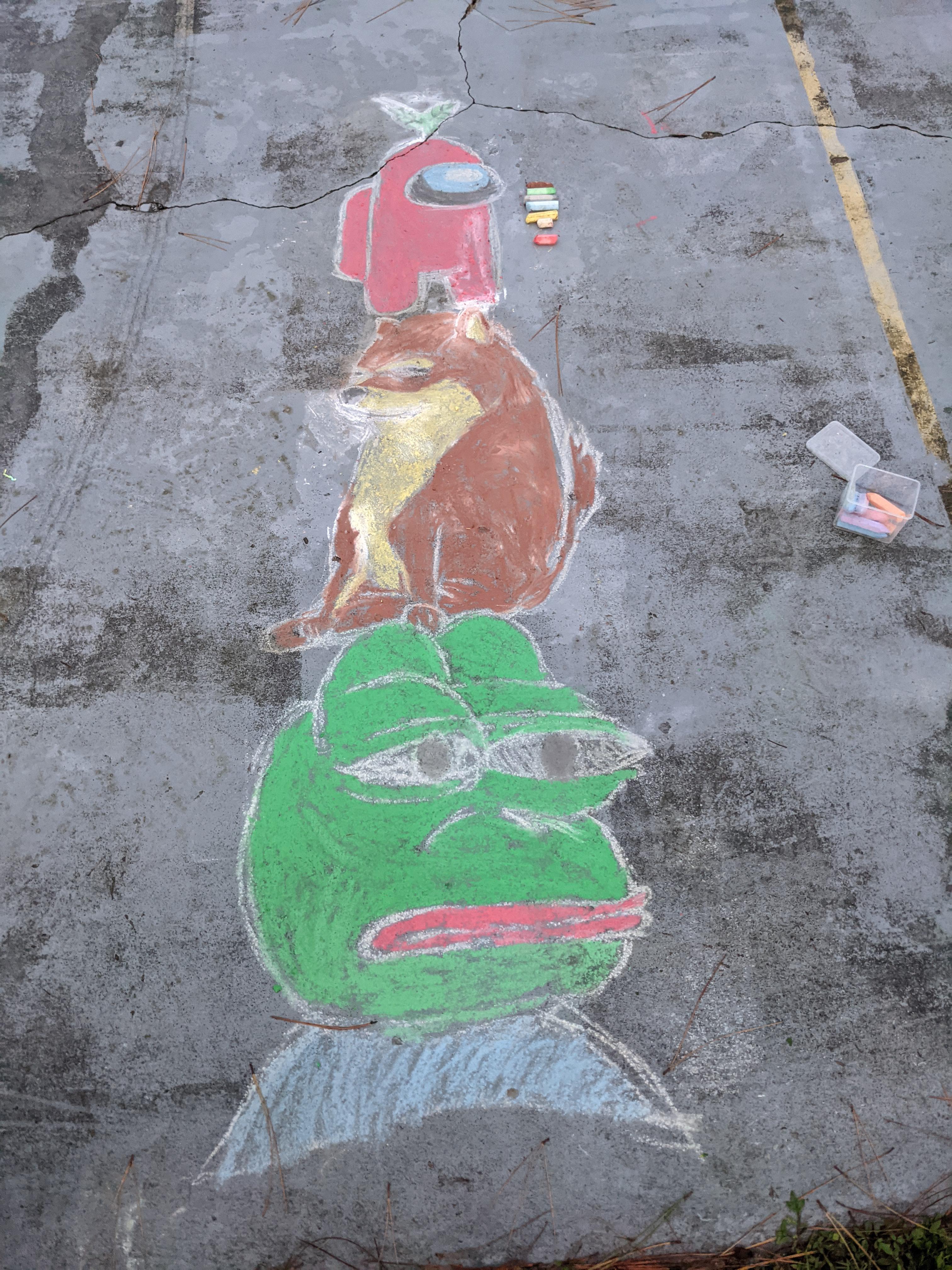 Me and my friend's magnum opus | Scrolller