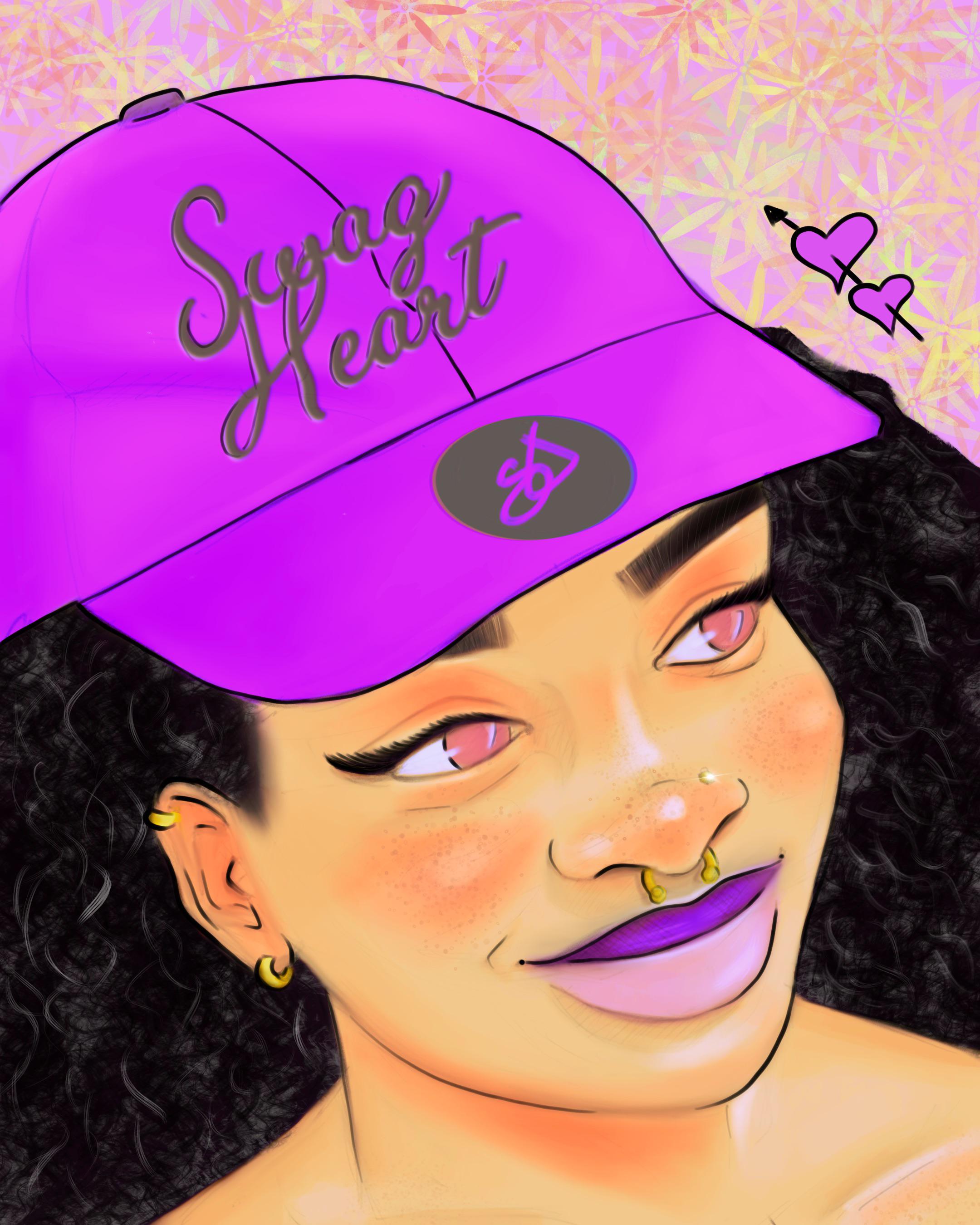 Me, My Crush in Cartoon Format, Digital, 2021 | Scrolller