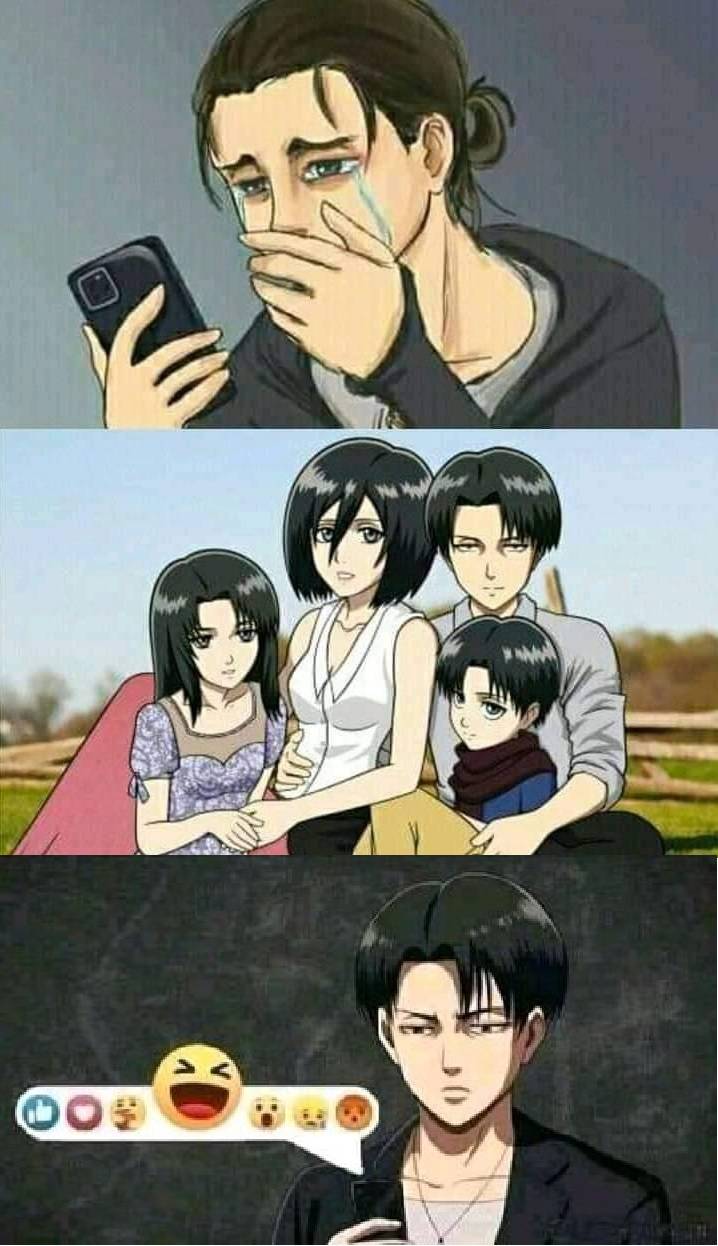 meanwhile on AOT social media | Scrolller