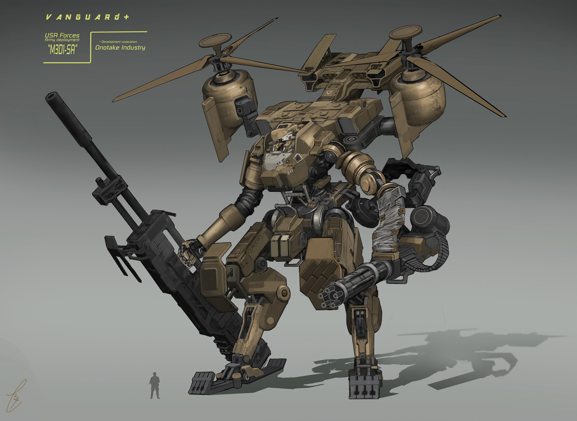 Mecha Concept by Takeshi Yoshida | Scrolller