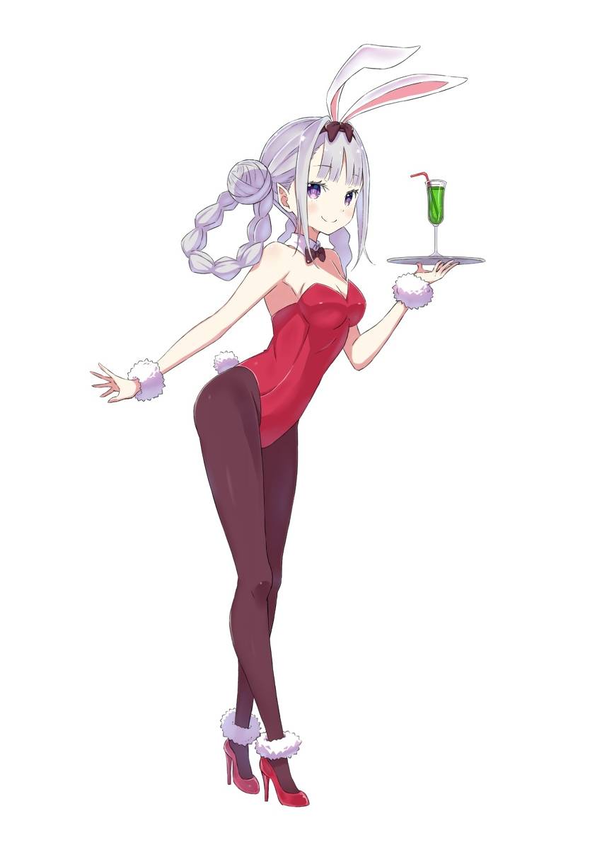 [Media] Bunny Emilia is here to serve | Scrolller