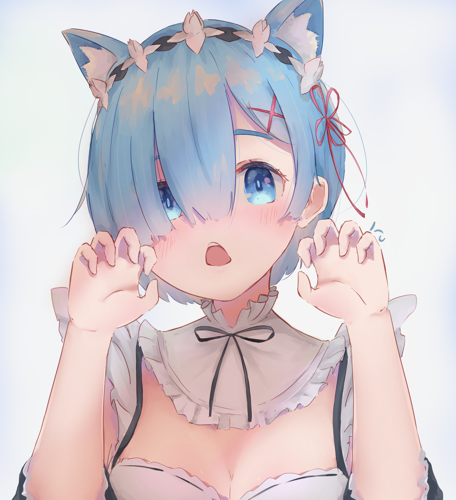 [media] Rem with neko ears | Scrolller