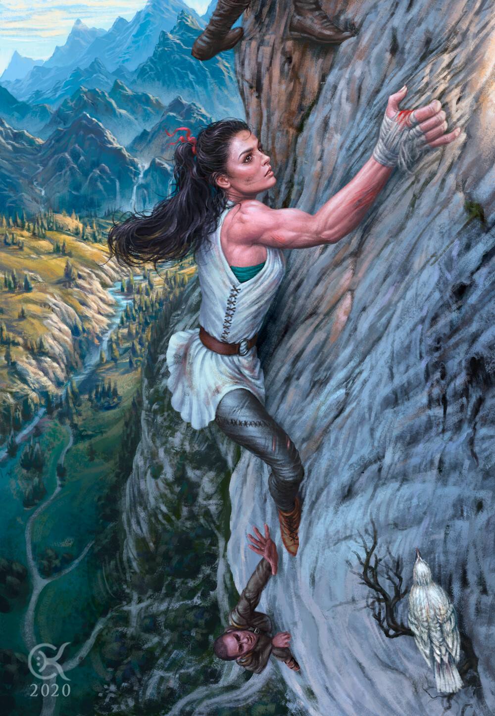 Medieval Rock Climbing by Chalky Nan | Scrolller