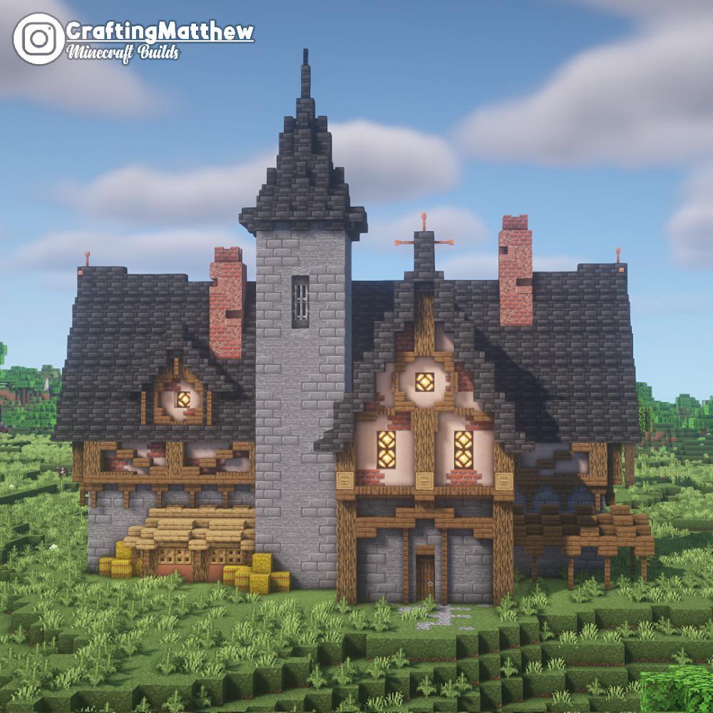 Medium sized medieval house by me. What do you think? | Scrolller