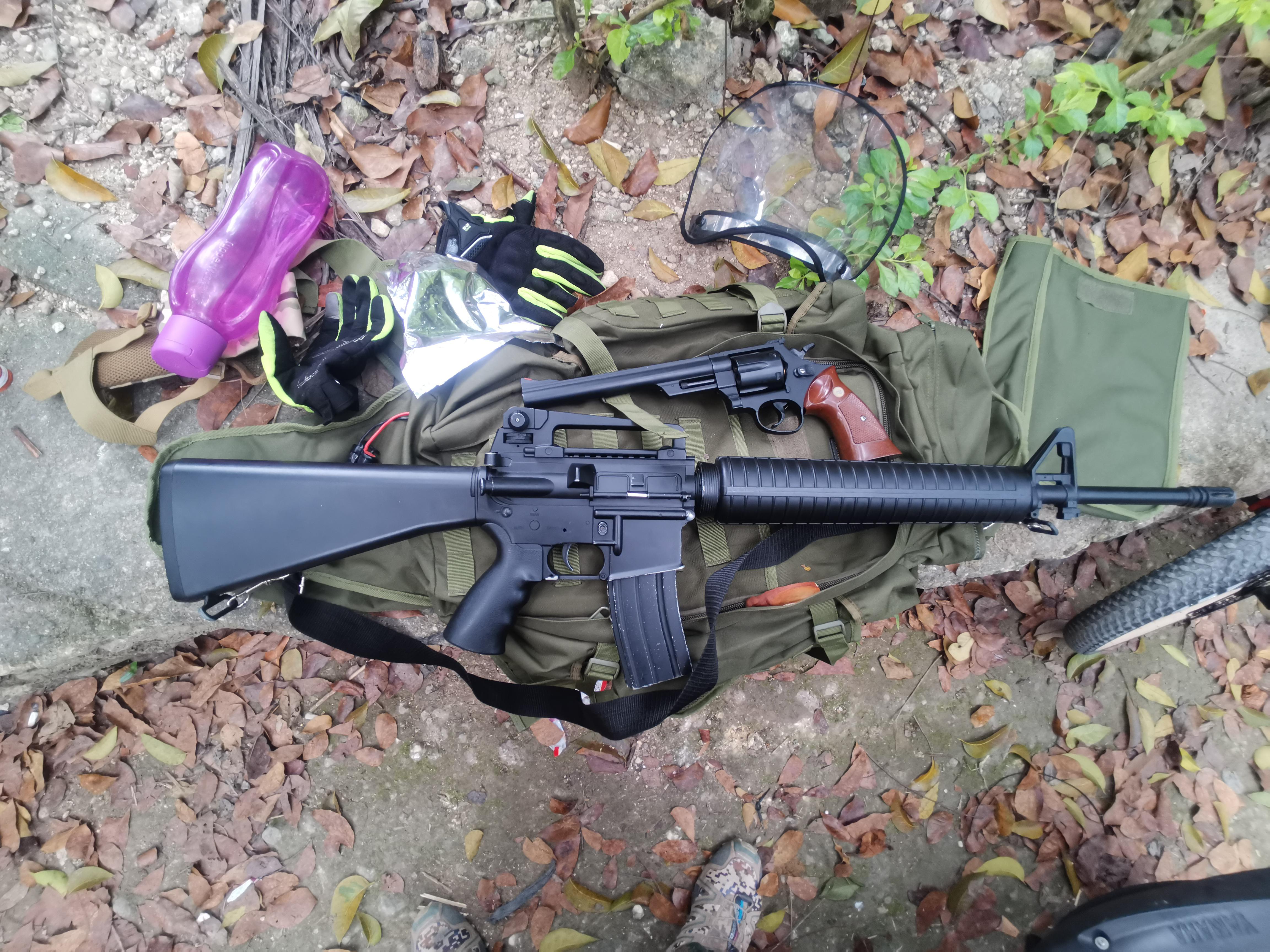 Meet Des (M16A4) and Troy (.44 Magnum) | Scrolller