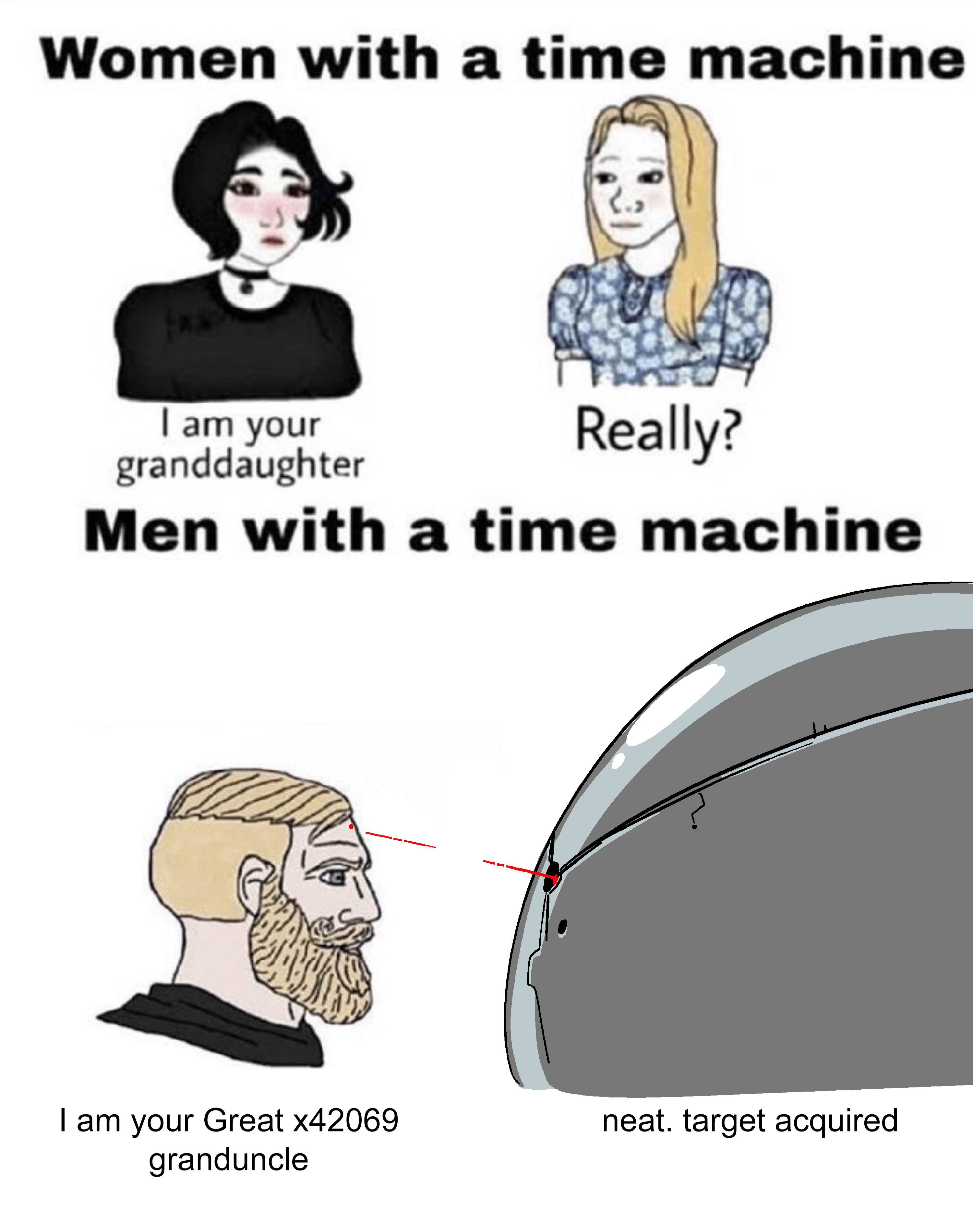 Meeting your descendants(?) [BAD ENDING] | Scrolller