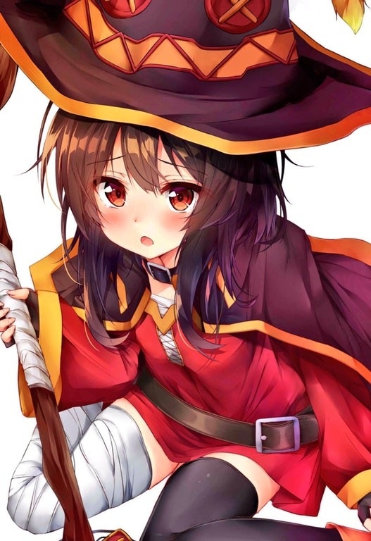 Megumin on the ground | Scrolller