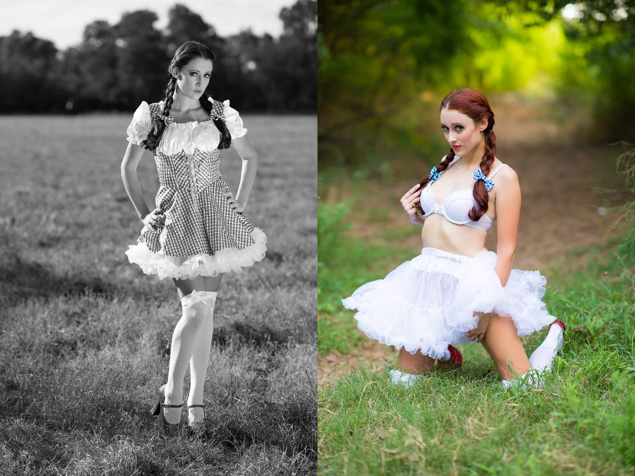 Melanie Littleman as Dorothy from the Wizard of Oz. | Scrolller