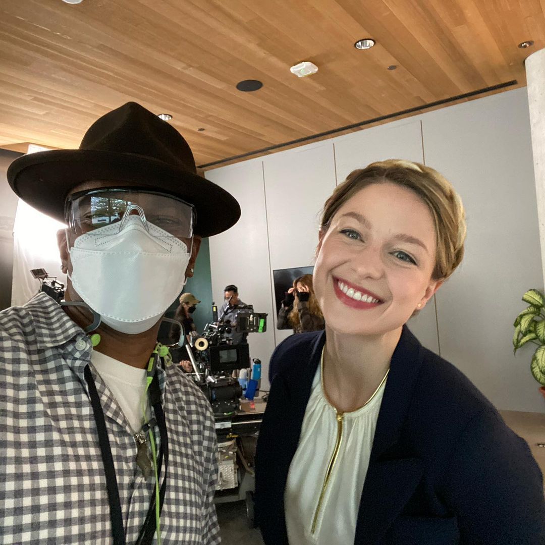 Melissa with Director Eric Dean Seaton | Scrolller