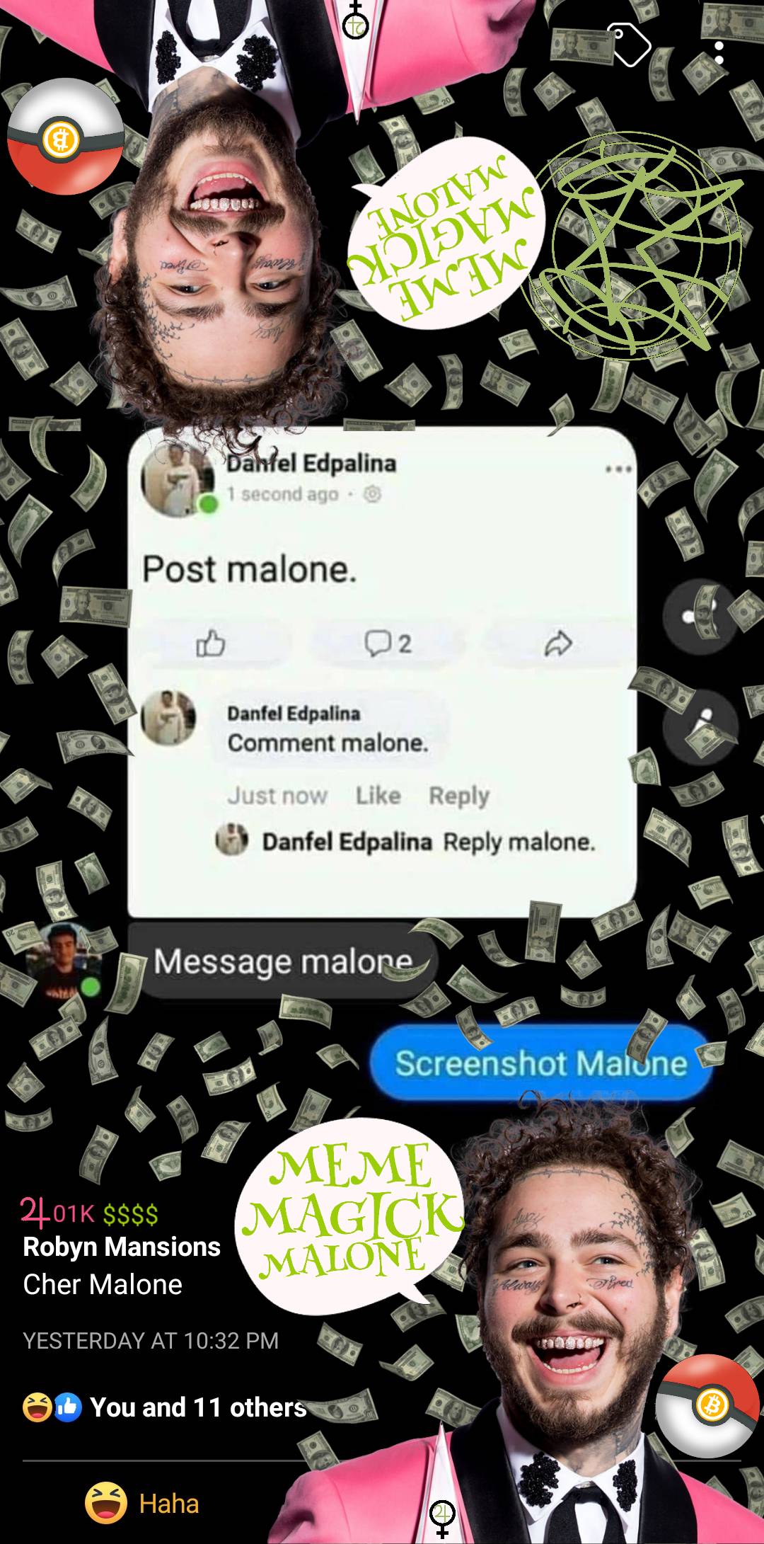 Meme Magick Malone | Scrolller