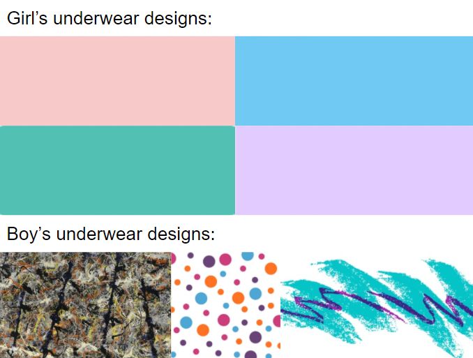 men's underwear is the future of modern art | Scrolller