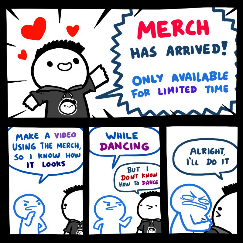 MERCH HAS ARRIVED! (only for limited time) | Scrolller