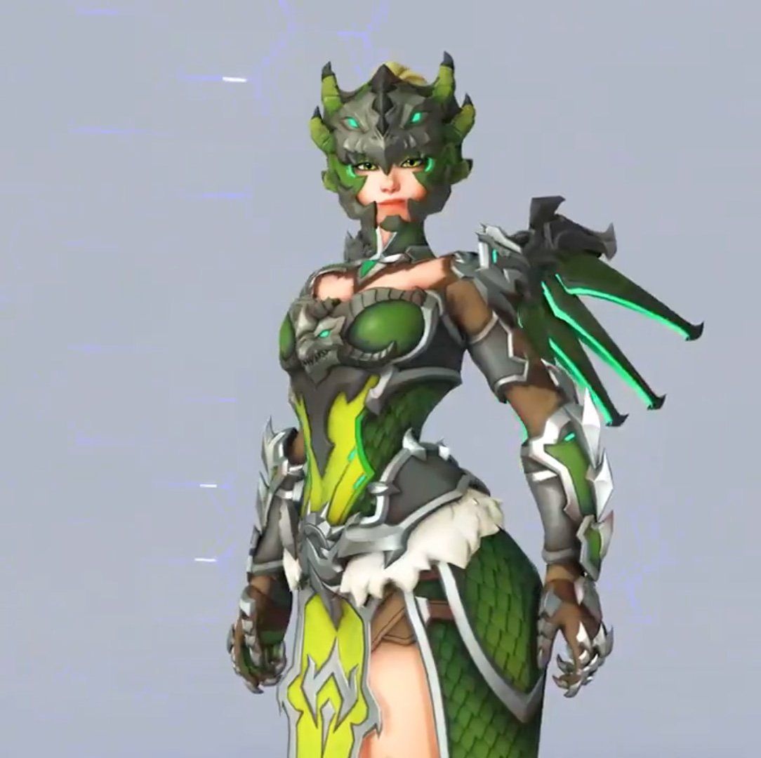 Mercy from Overwatch just received a Dragoon skin and I thought of LoD | Scrolller