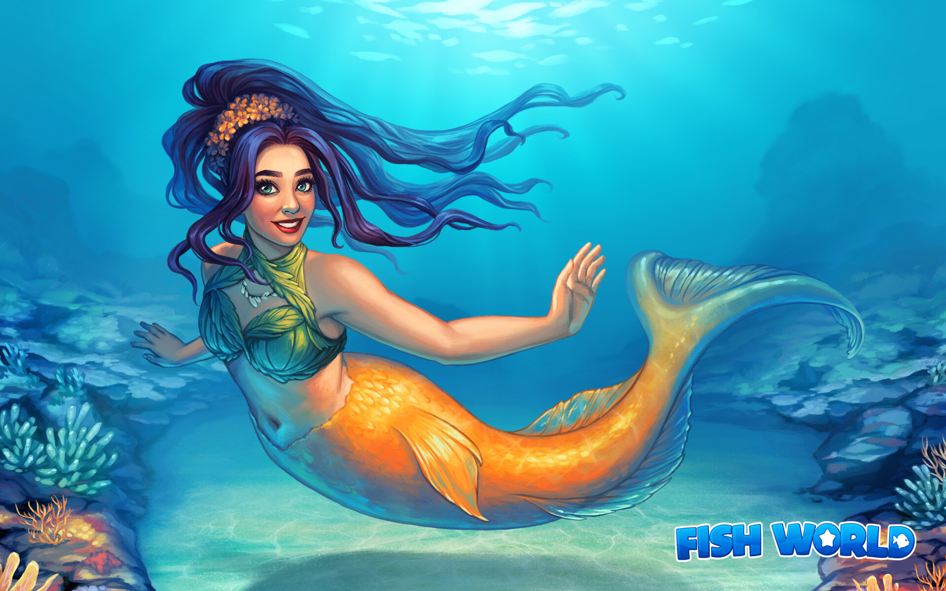 Mermaid by Angela O'Hara | Scrolller